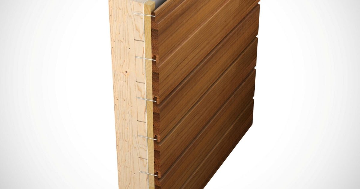 Shiplap Timber Cladding Concealed Fix Vertical Weatherboards | Abodo UK