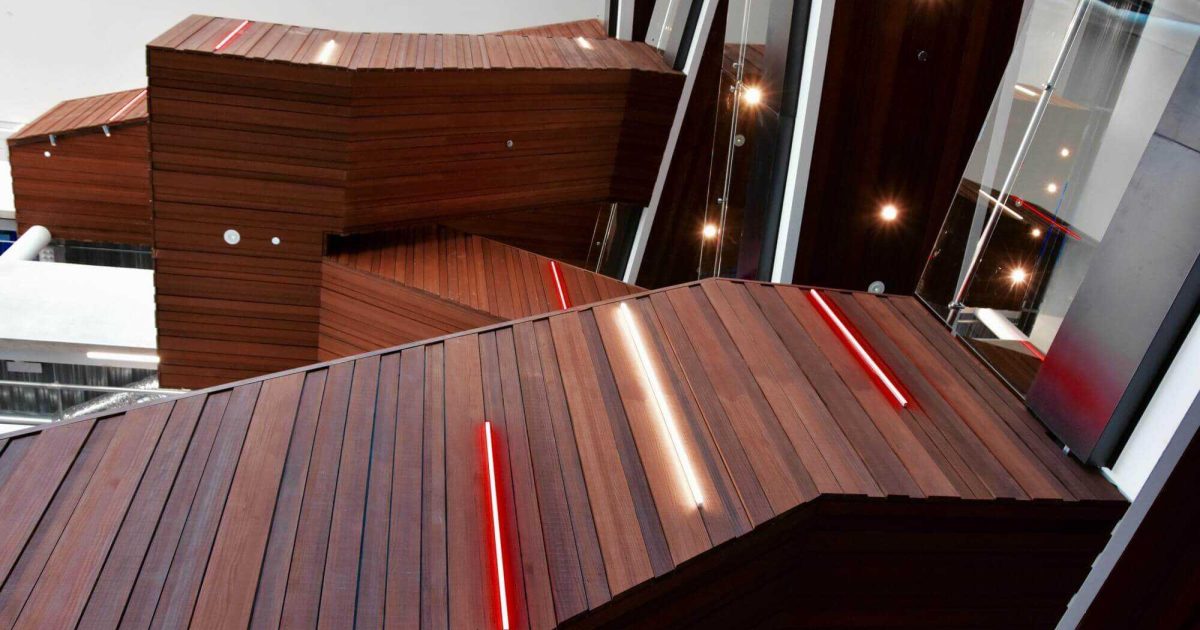 New Vodafone Building Features Abodo’s Eco-timber Cladding