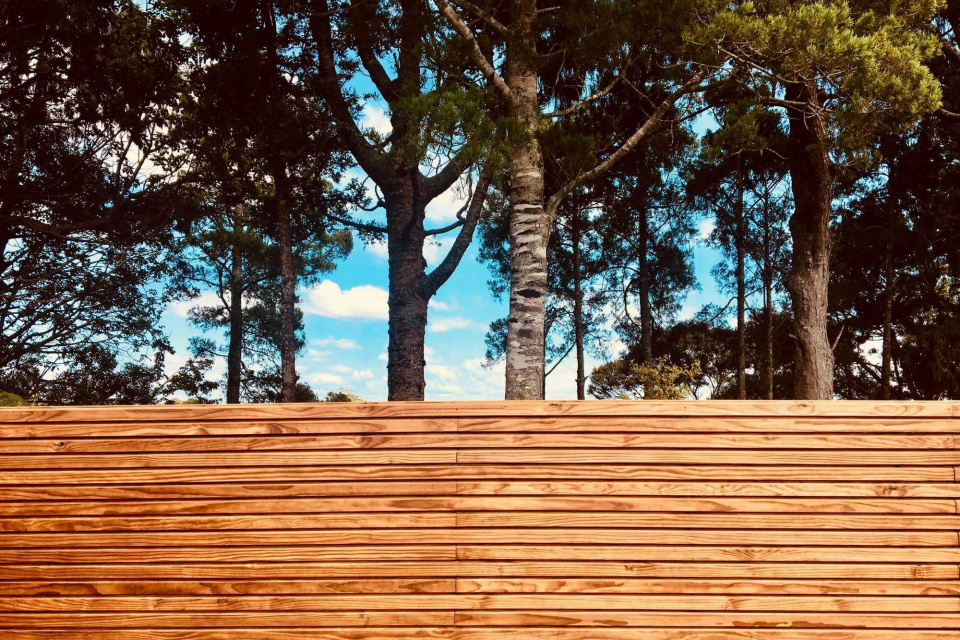 Rhombus Clip Screening Dresses Up Titirangi Home - Abodo Wood | Abodo
